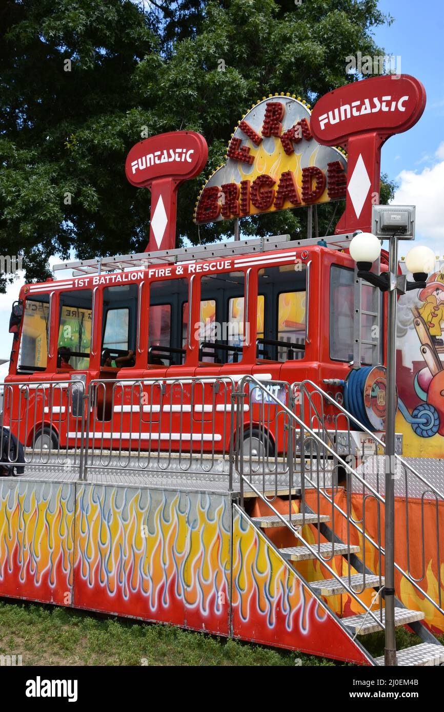 City Fair at Tom McCall Waterfront Park in Portland, Oregon Stock Photo ...