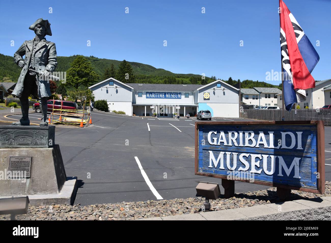 Garibaldi Museum in Oregon Stock Photo - Alamy