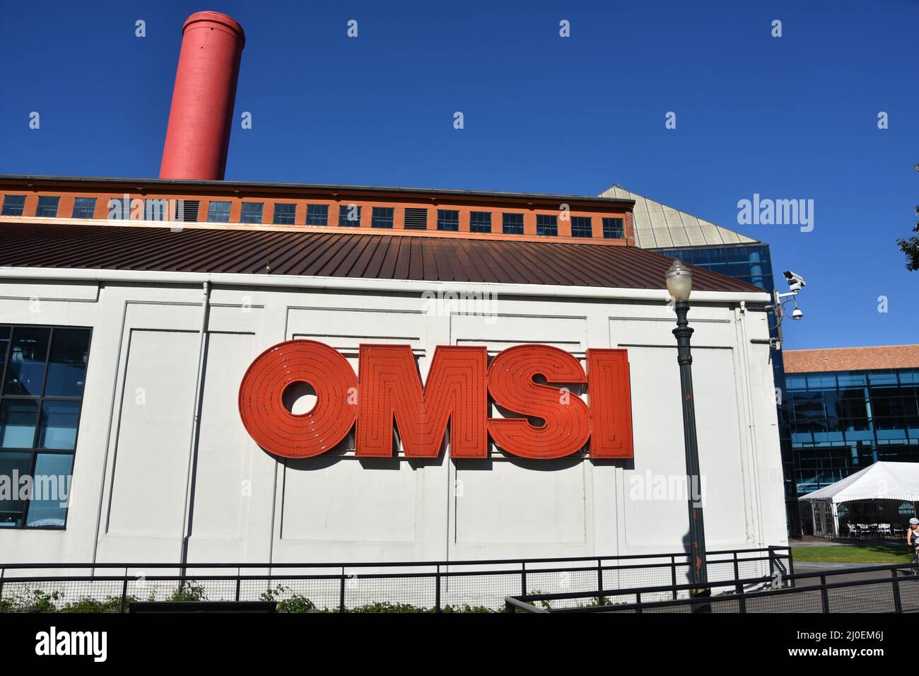 Oregon Museum of Science & Industry (OMSI) in Portland, Oregon Stock ...