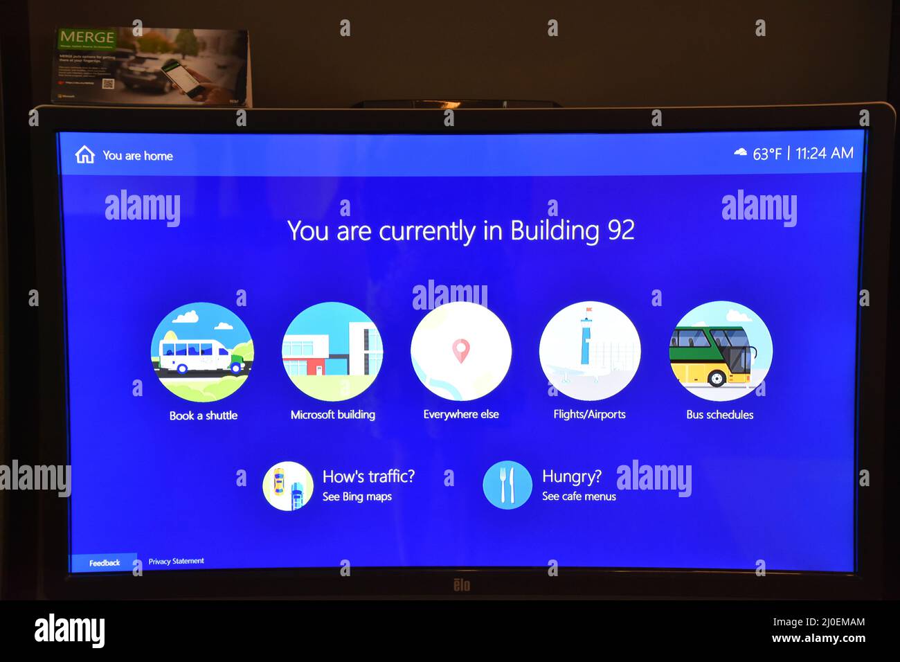 Microsoft Visitor Center at the Headquarters in Redmond, Washington ...