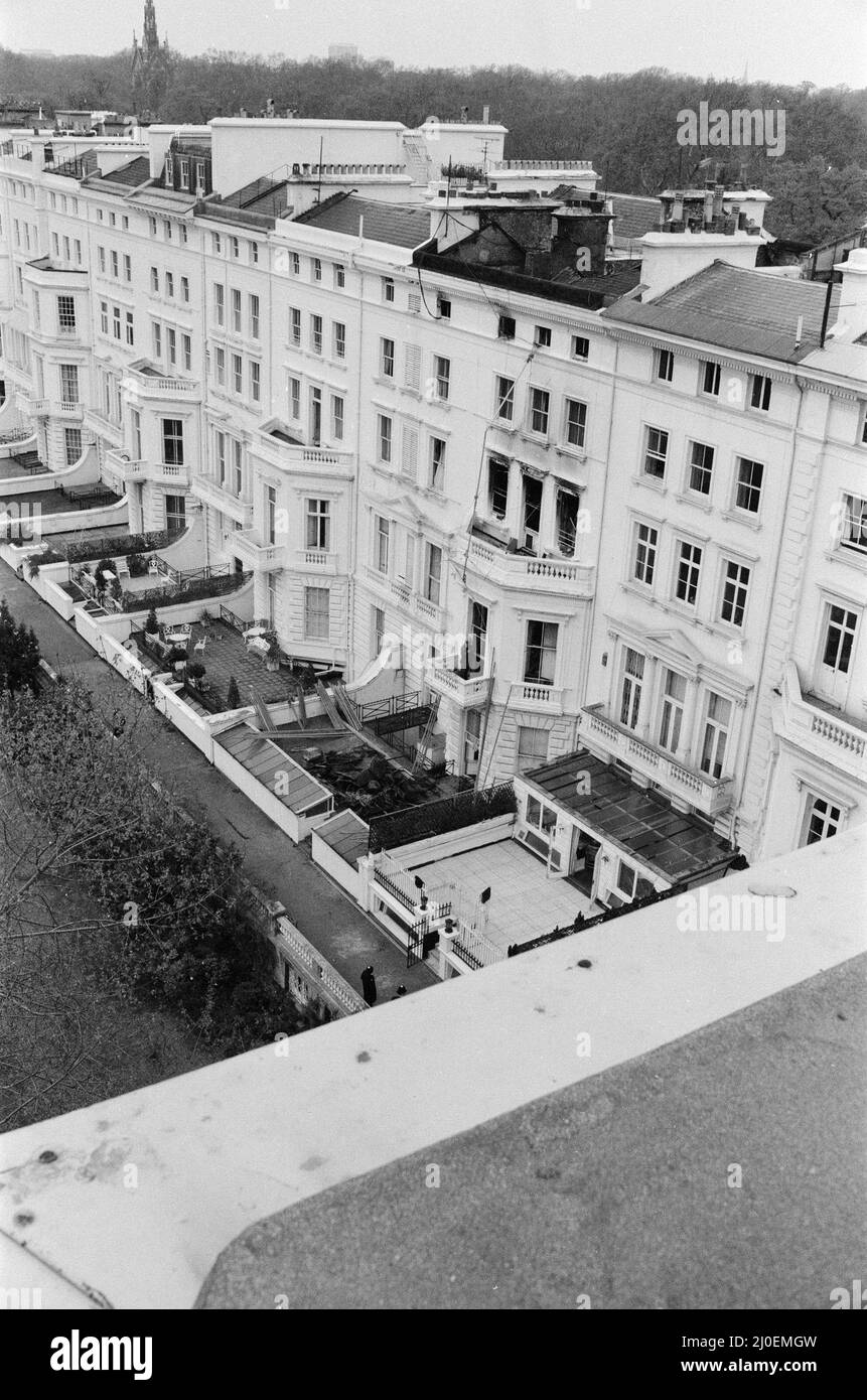 The Iranian Embassy Siege in London where six gunmen of the Iranian ...