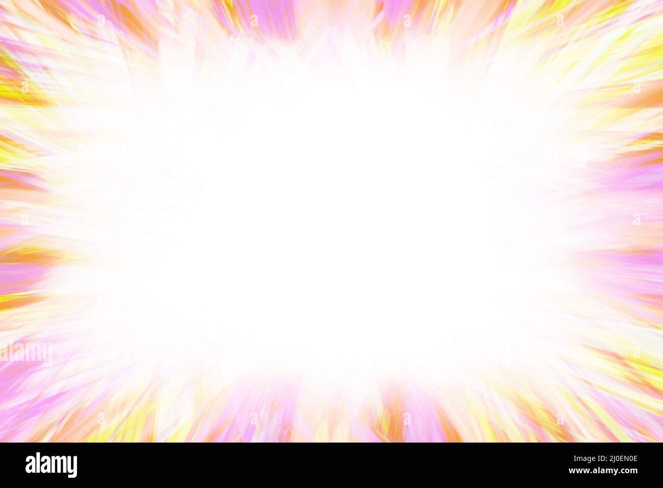 Light pastel coloured starburst border Stock Photo - Alamy