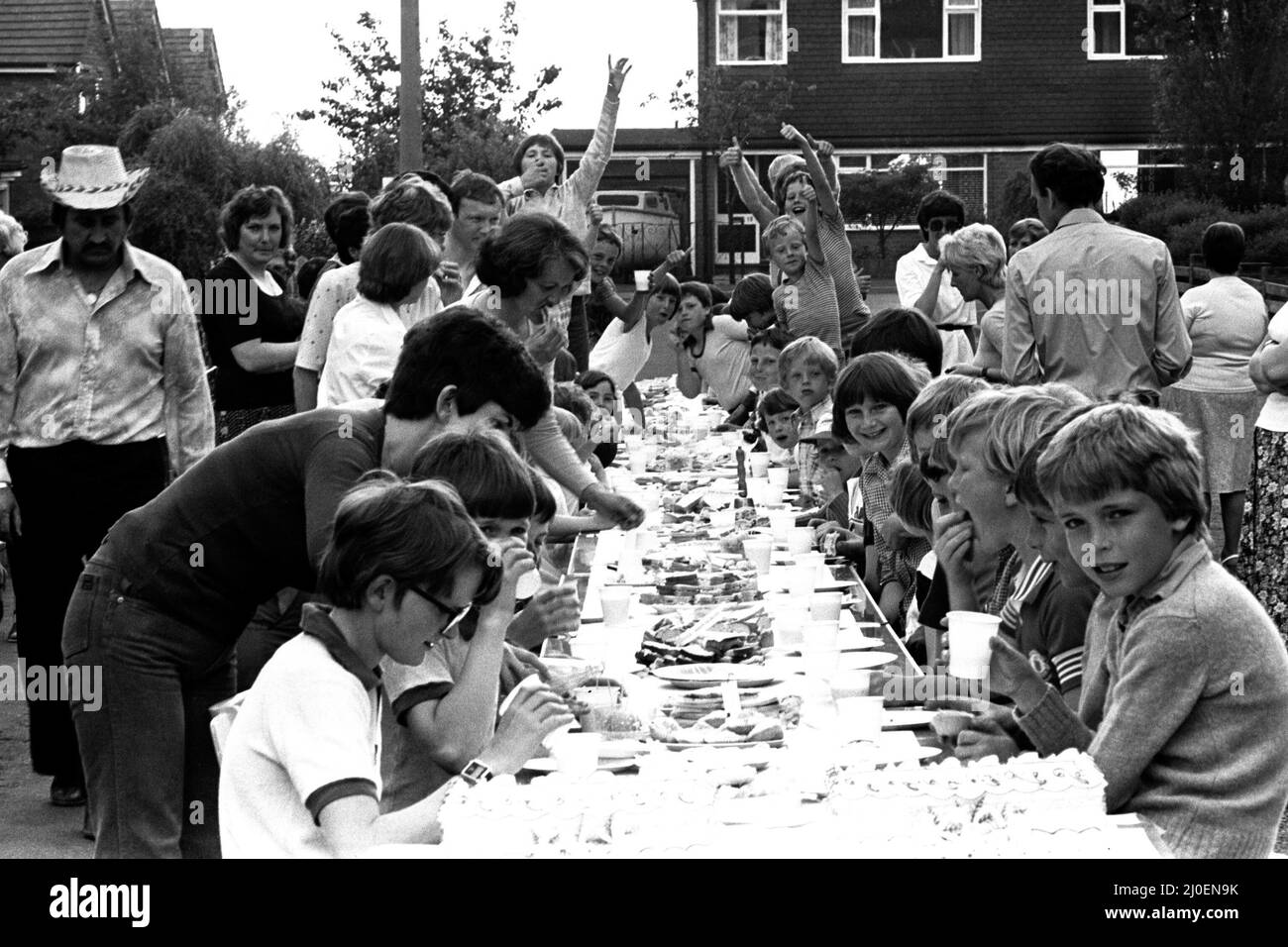 Residents of Dumpling Hall Estate, Denton Burn turned out in style for ...