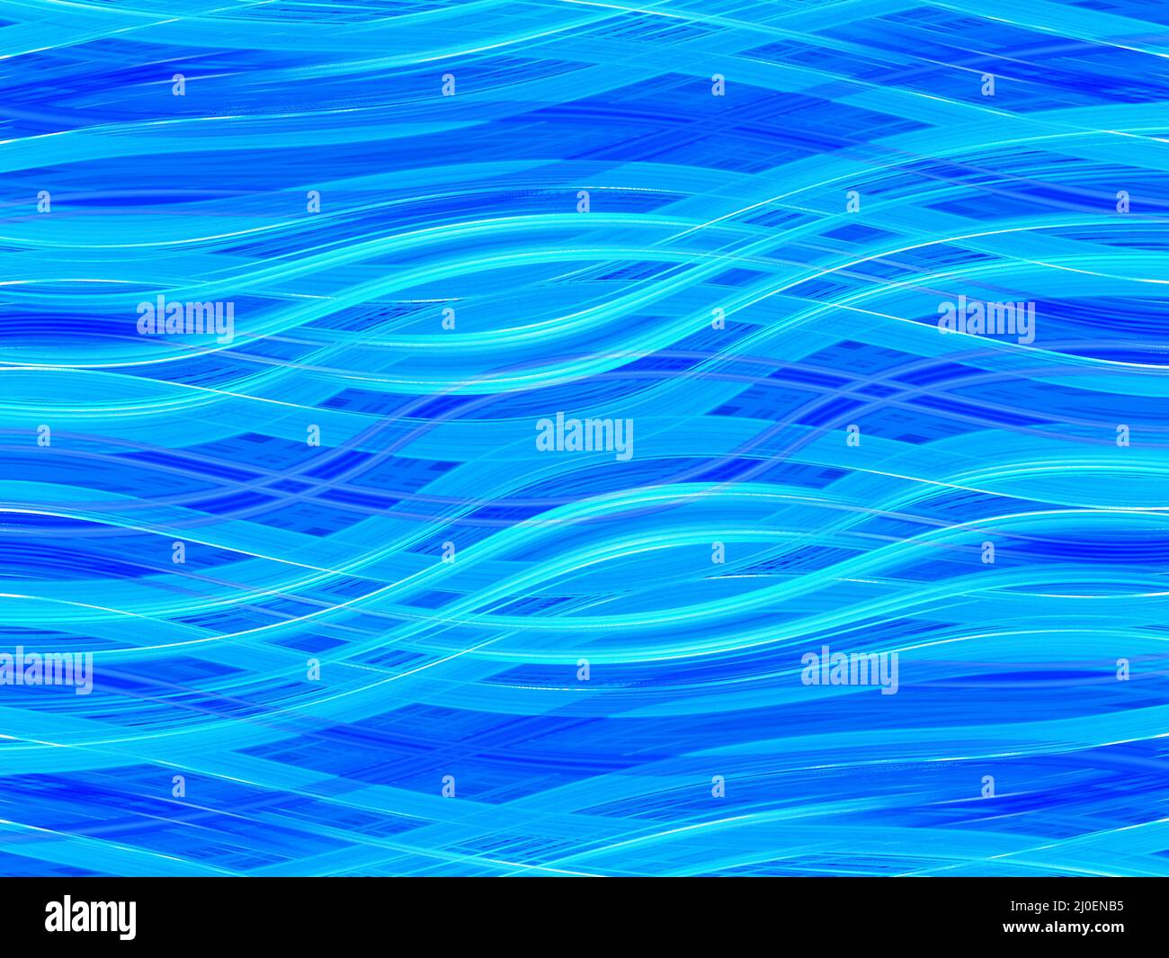 Blue wavy lines background Stock Photo - Alamy