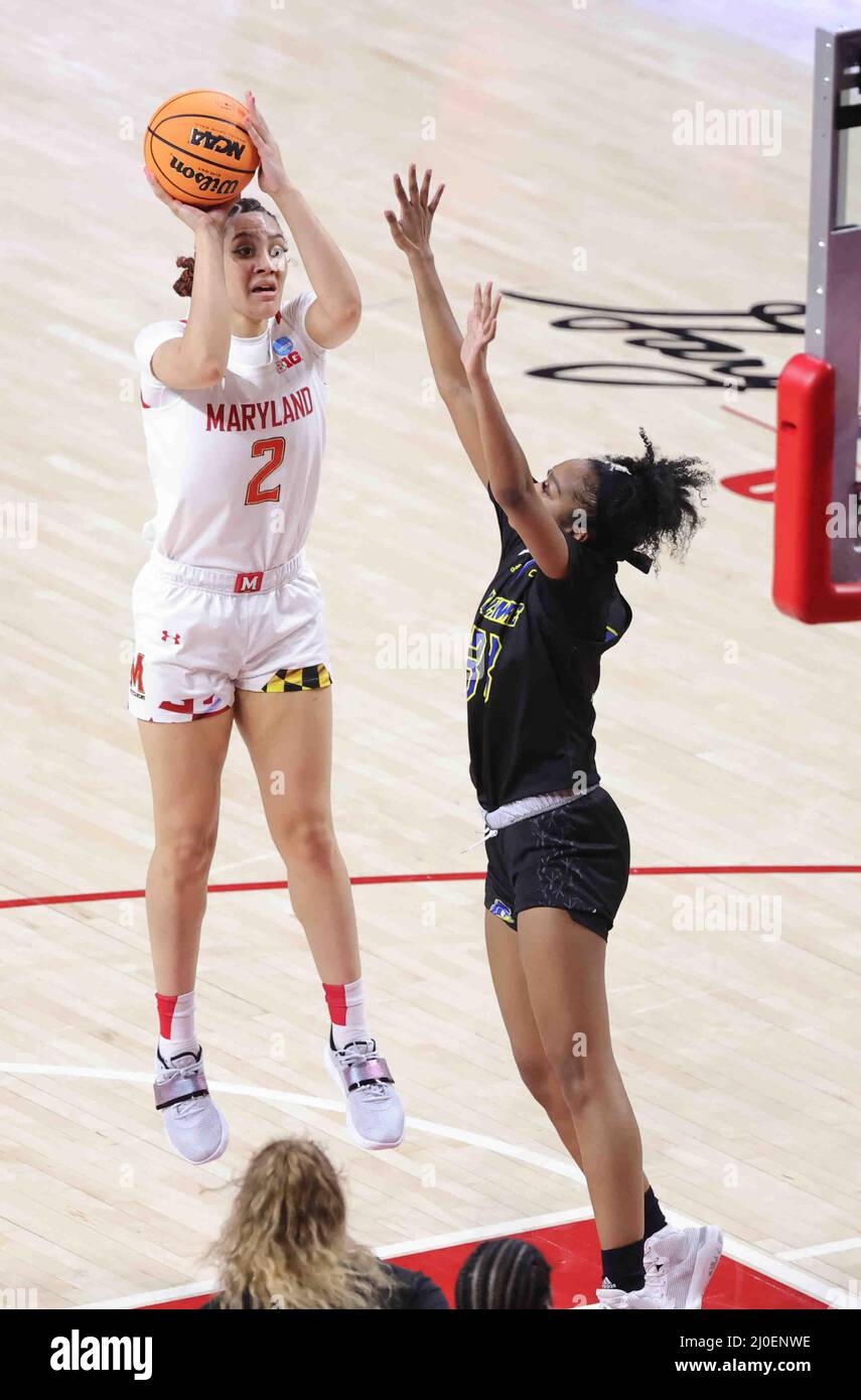 Maryland forward mimi collins 2 hi-res stock photography and images - Alamy