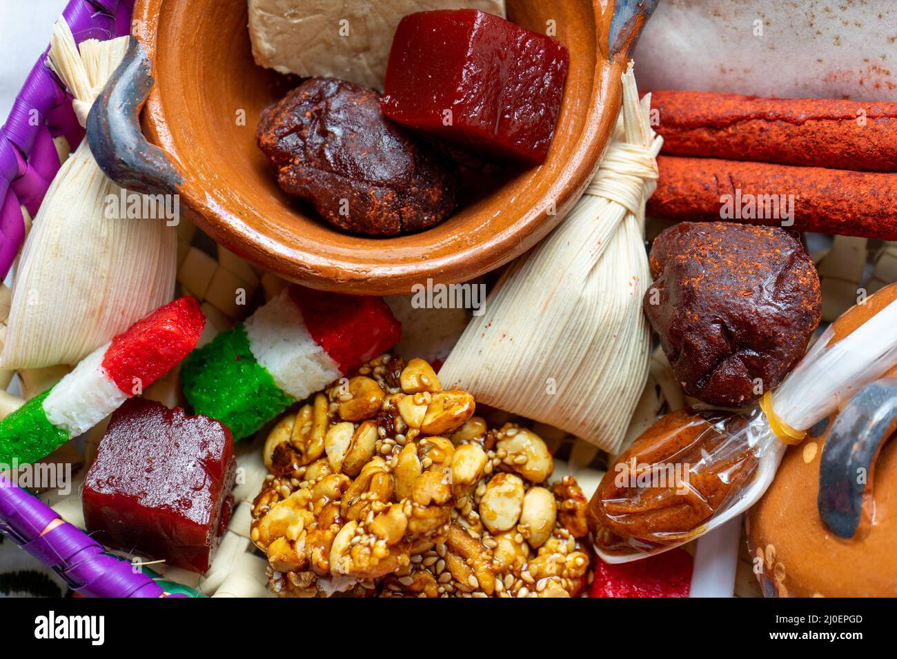 Traditional mexican candies Stock Photo - Alamy
