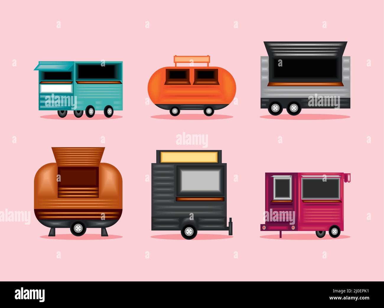 Truck fest Stock Vector Images - Alamy