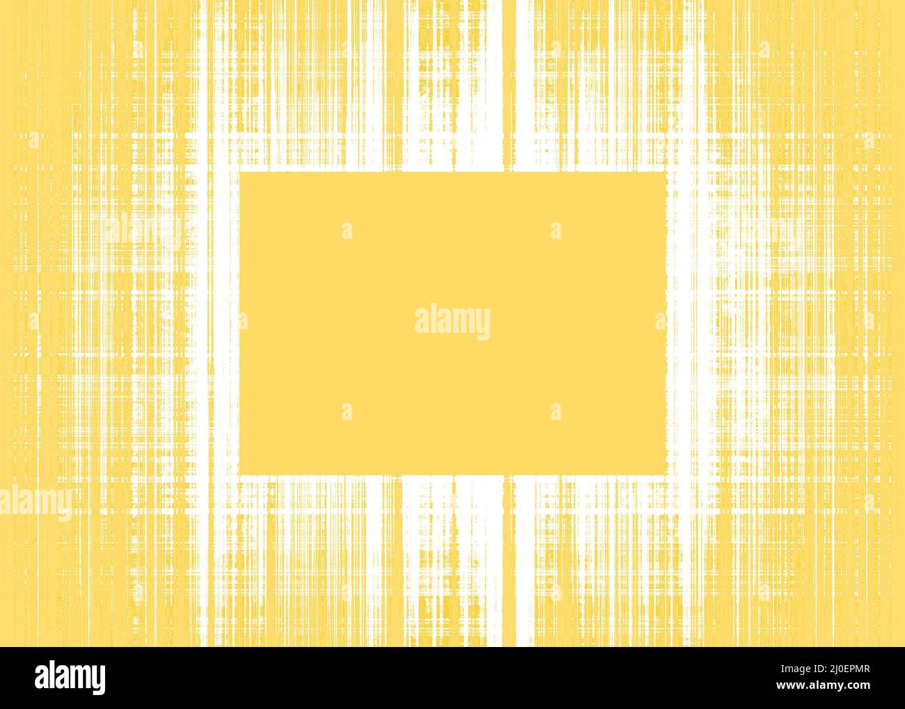 Yellow rough lines frame Stock Photo - Alamy