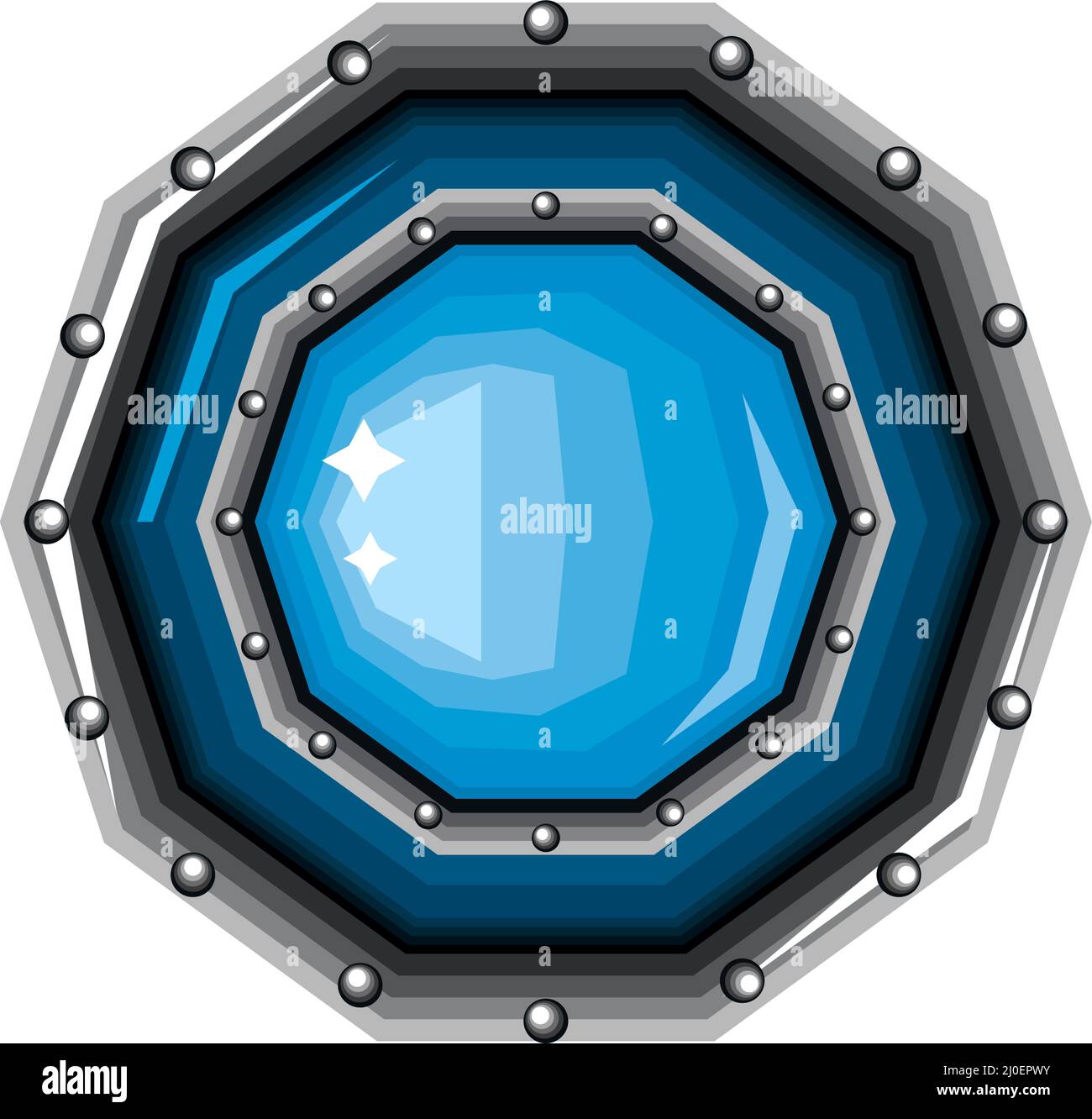 blue shield fantasy Stock Vector Image & Art - Alamy