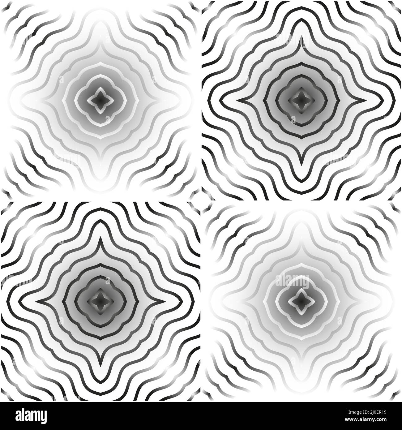 Seemless pattern black and white hi-res stock photography and images ...