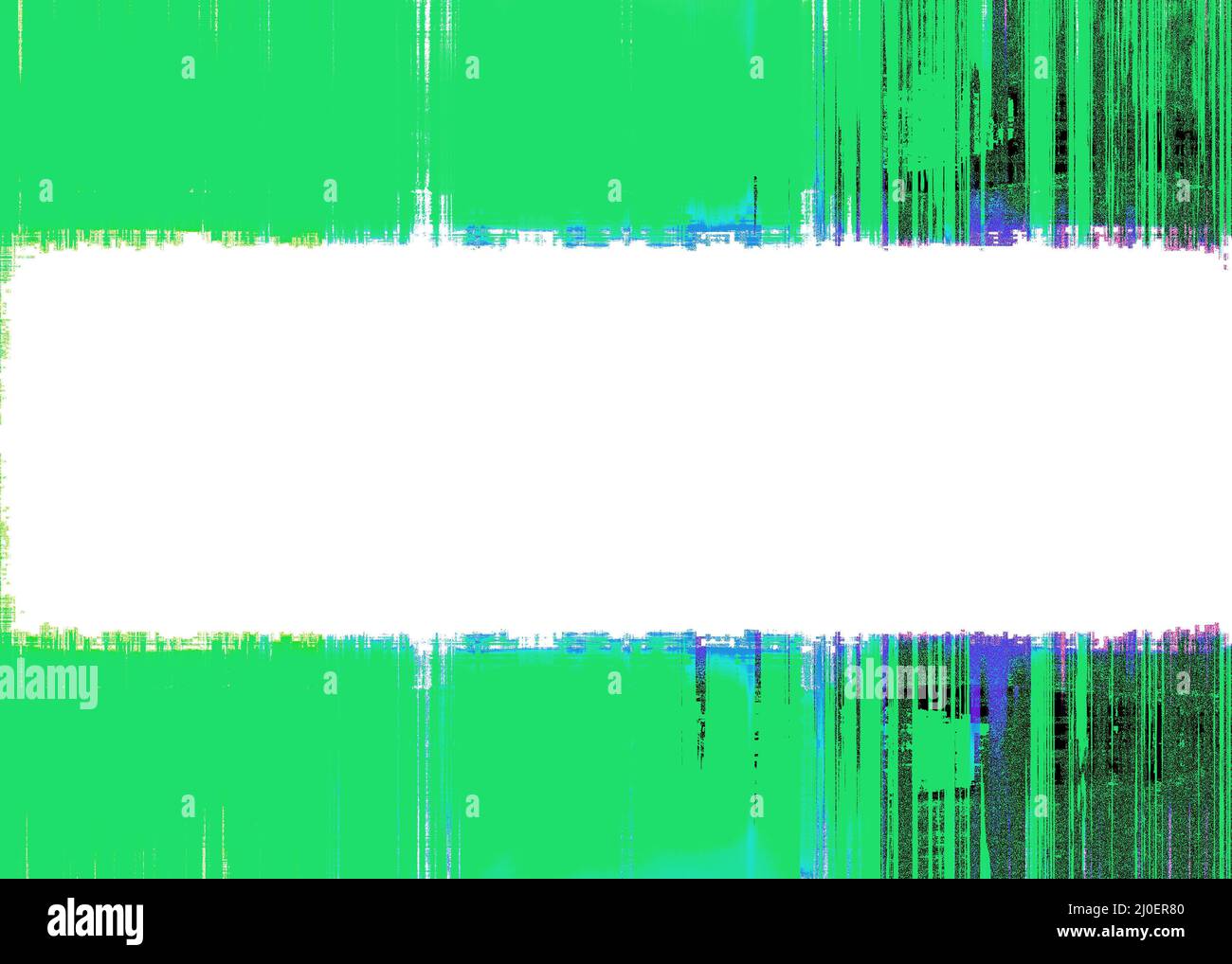 Green and white border hi-res stock photography and images - Alamy