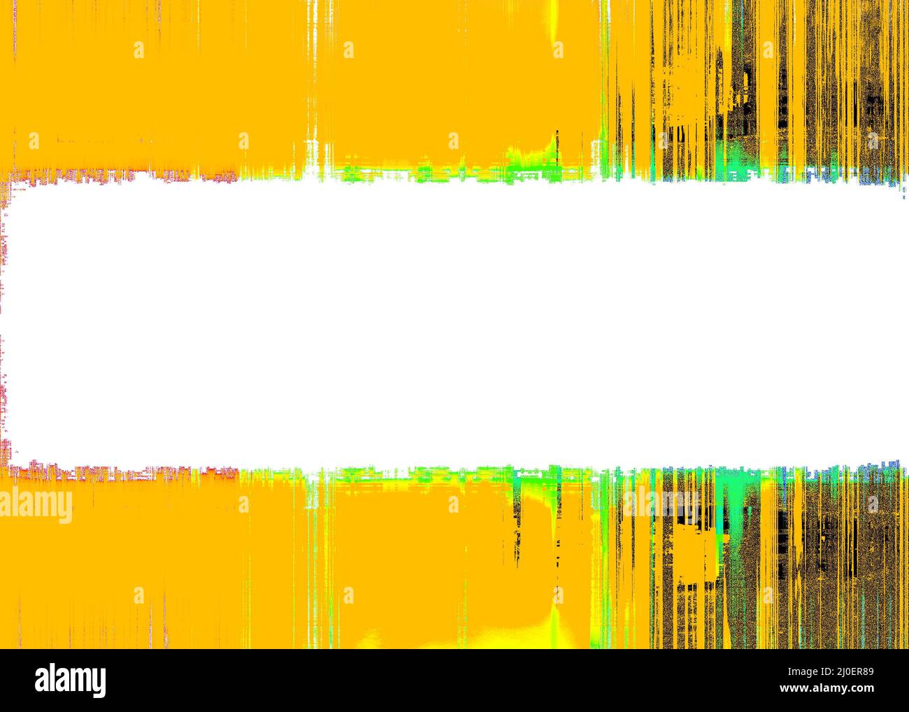 Yellow and white rough border Stock Photo - Alamy