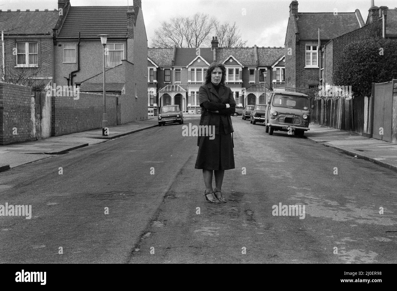 Carol Rowe, East London Peoples Front parliamentary candidate for the ...