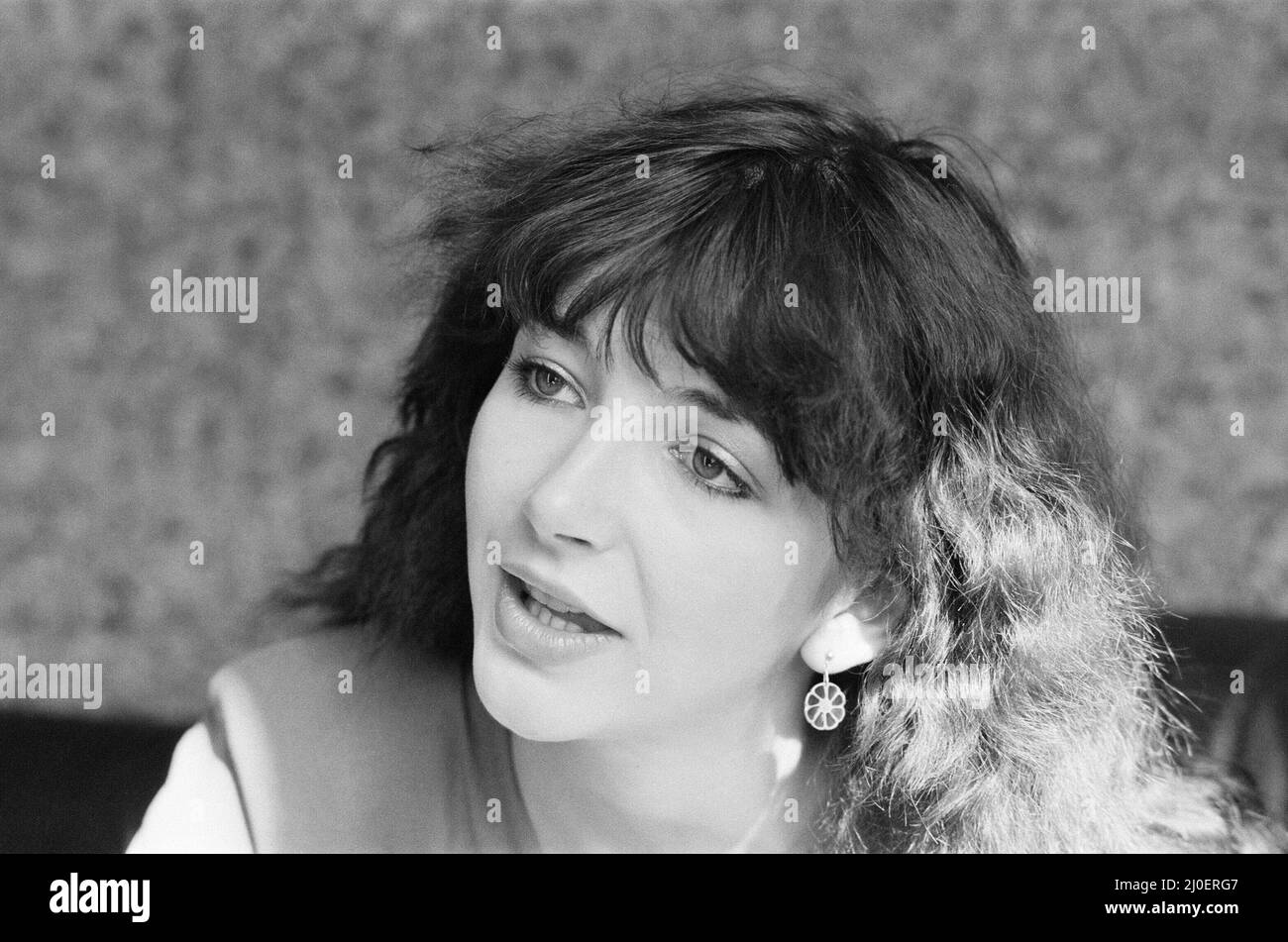 Kate Bush, singer, songwriter and musician.Pictured in London, England ...