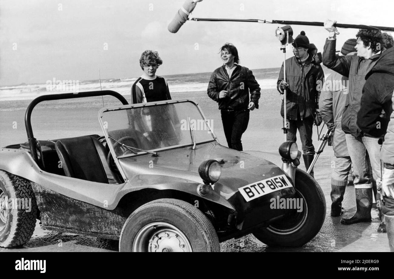 Television programme - Scenes being filmed on the beach at Bamburgh for ...