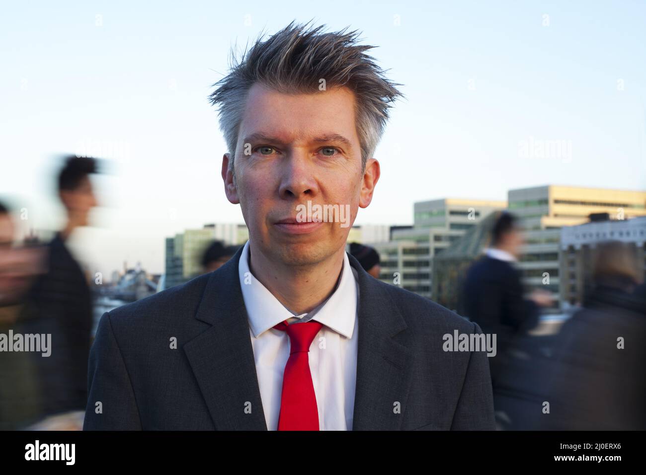 Man standing still from behind hi-res stock photography and images - Alamy