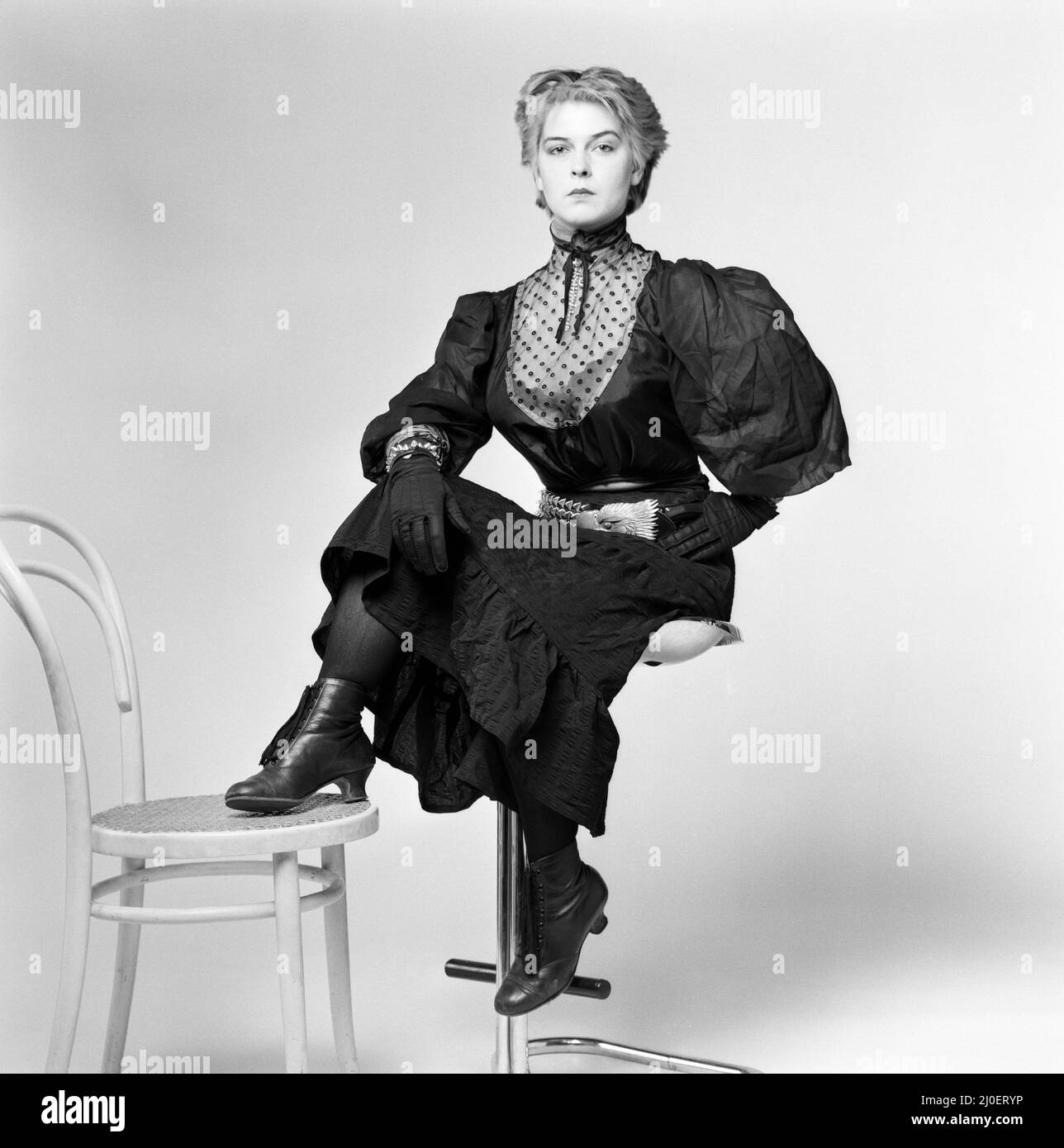 Studio portrait of Toyah Willcox. 15th August 1978 Stock Photo - Alamy