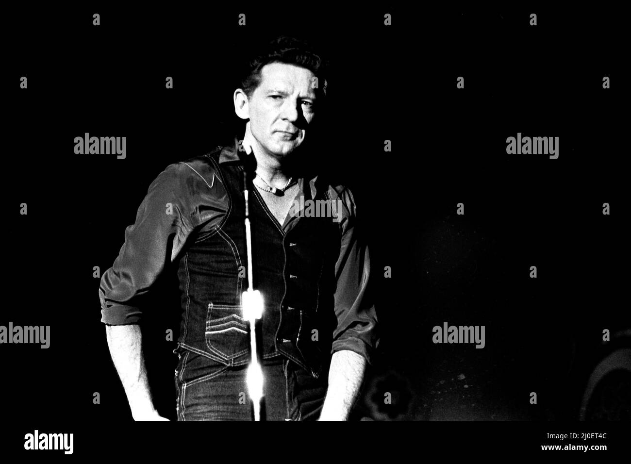Singer Jerry Lee Lewis in concert at the Mayfair in Newcastle 14 ...