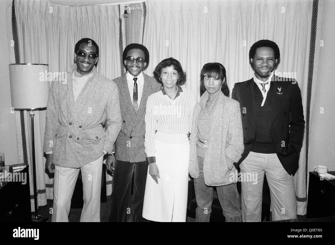 Chic, Music Group in the UK to promote their record Le Freak, currently ...