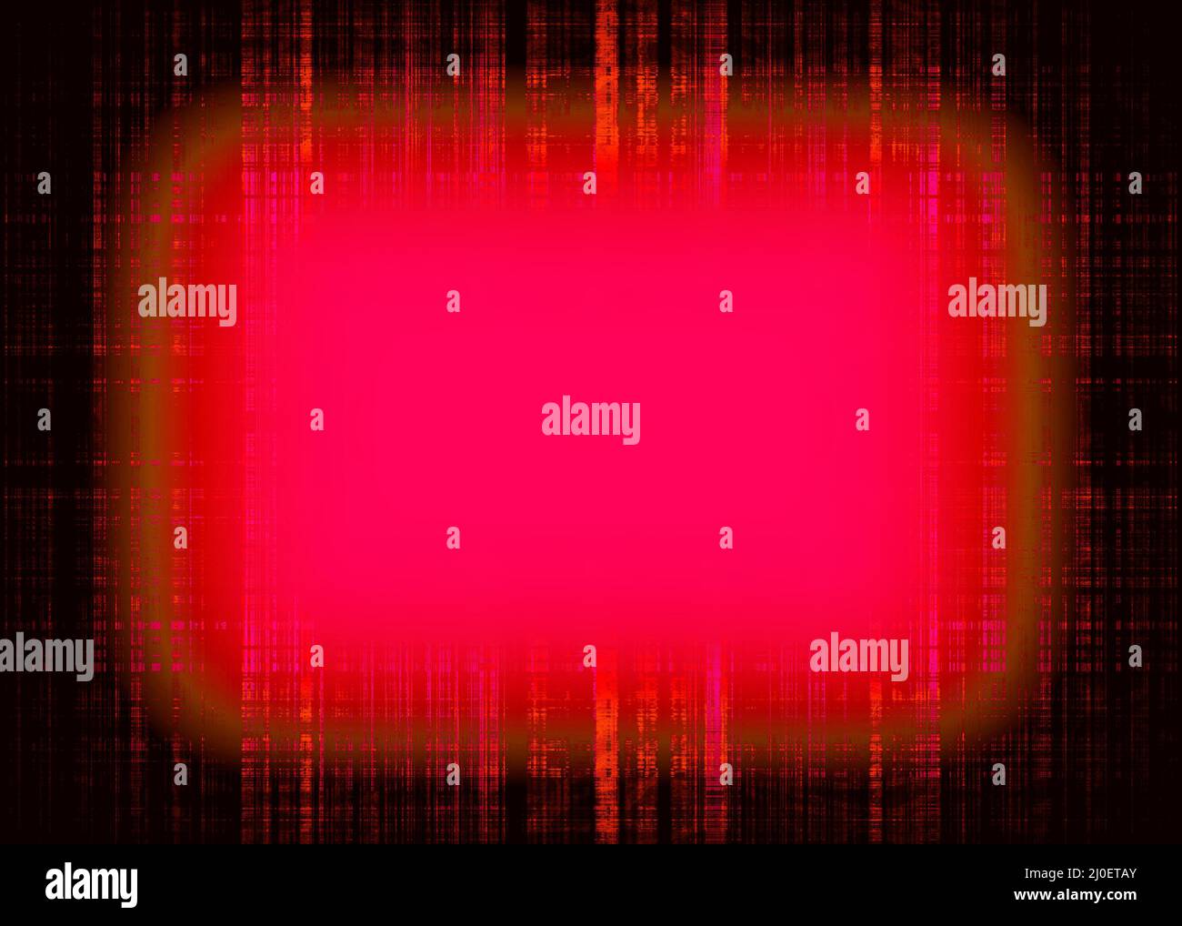 Glowing red light frame Stock Photo - Alamy