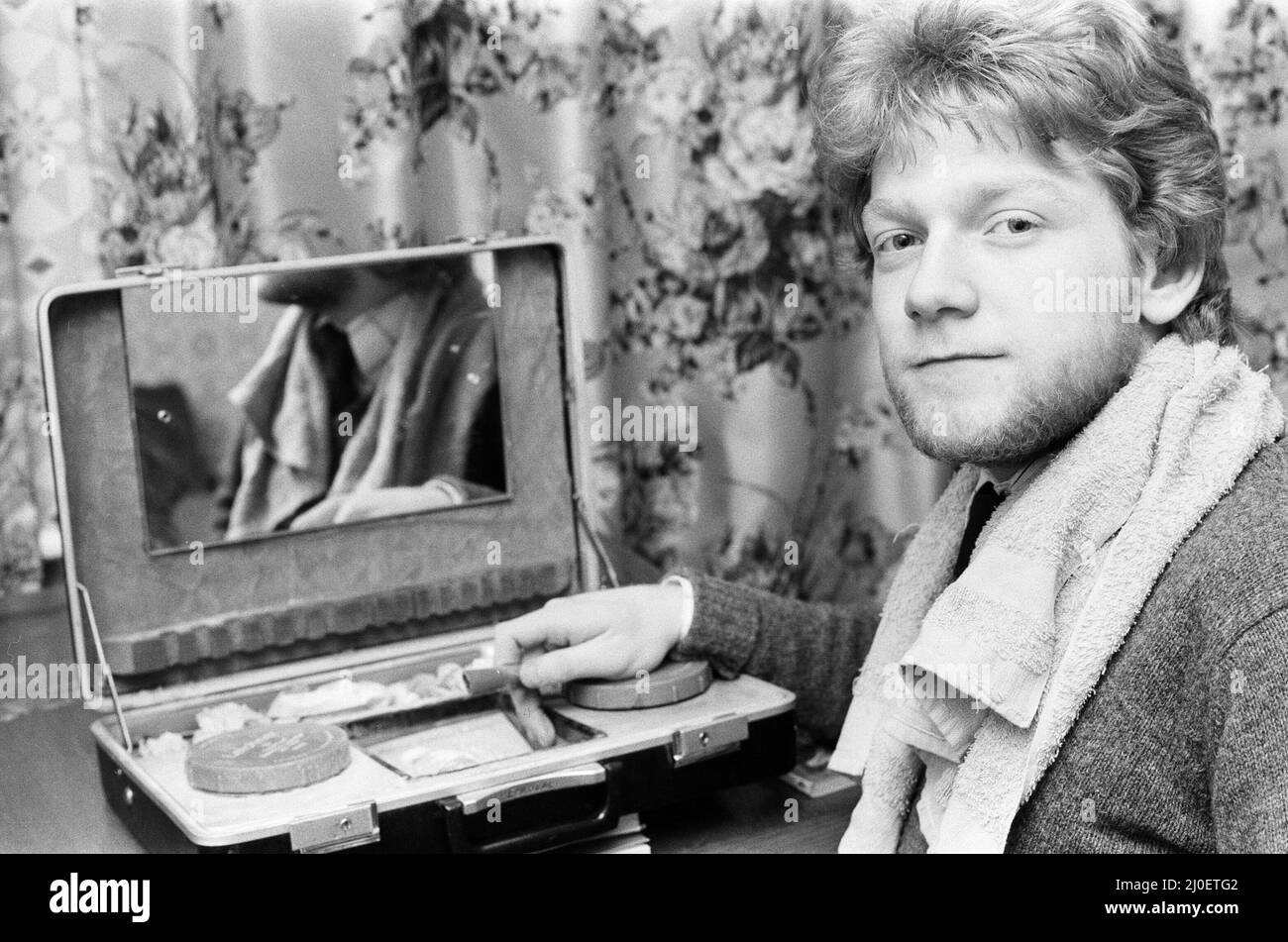 Kenneth Branagh, actor and student, aged 18 years old, he will be ...