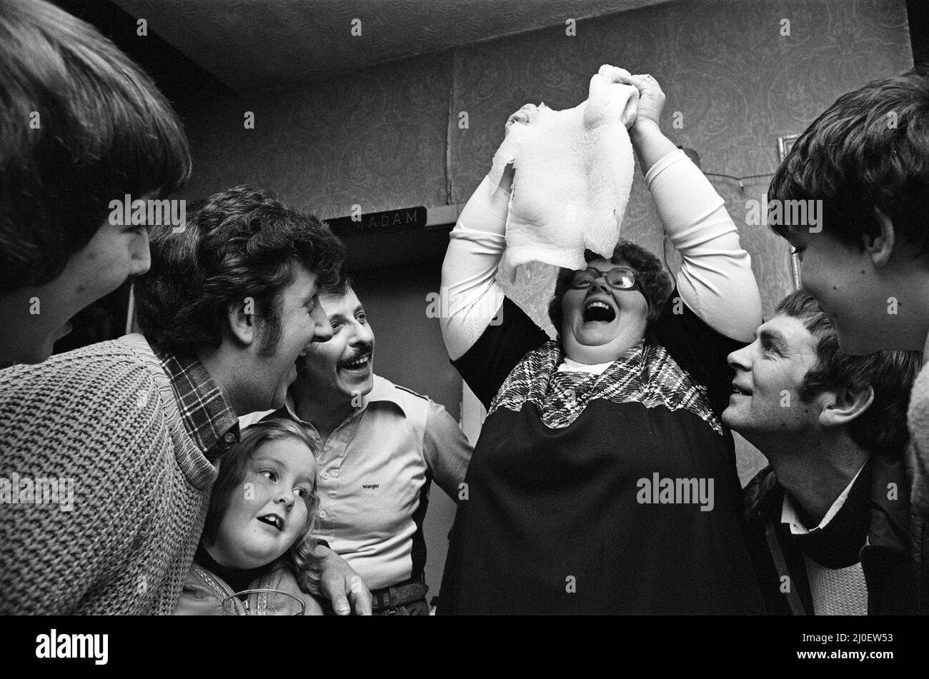 Mrs Kathleen Blackburn of Cowling, Yorkshire, is pictured as she ...