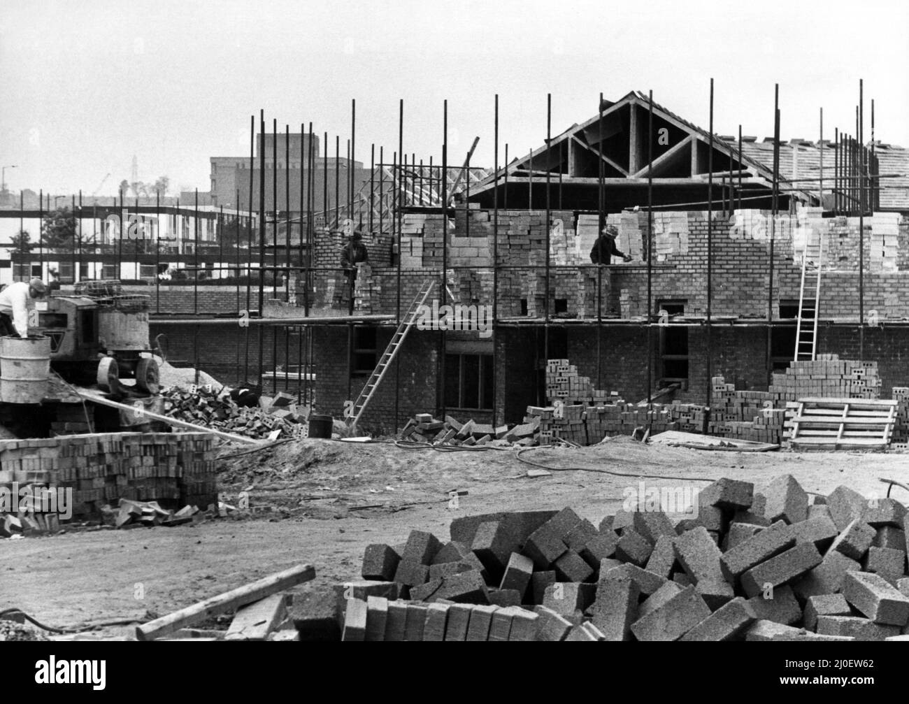 Building new homes at Washington New Town. The industry needs much more ...