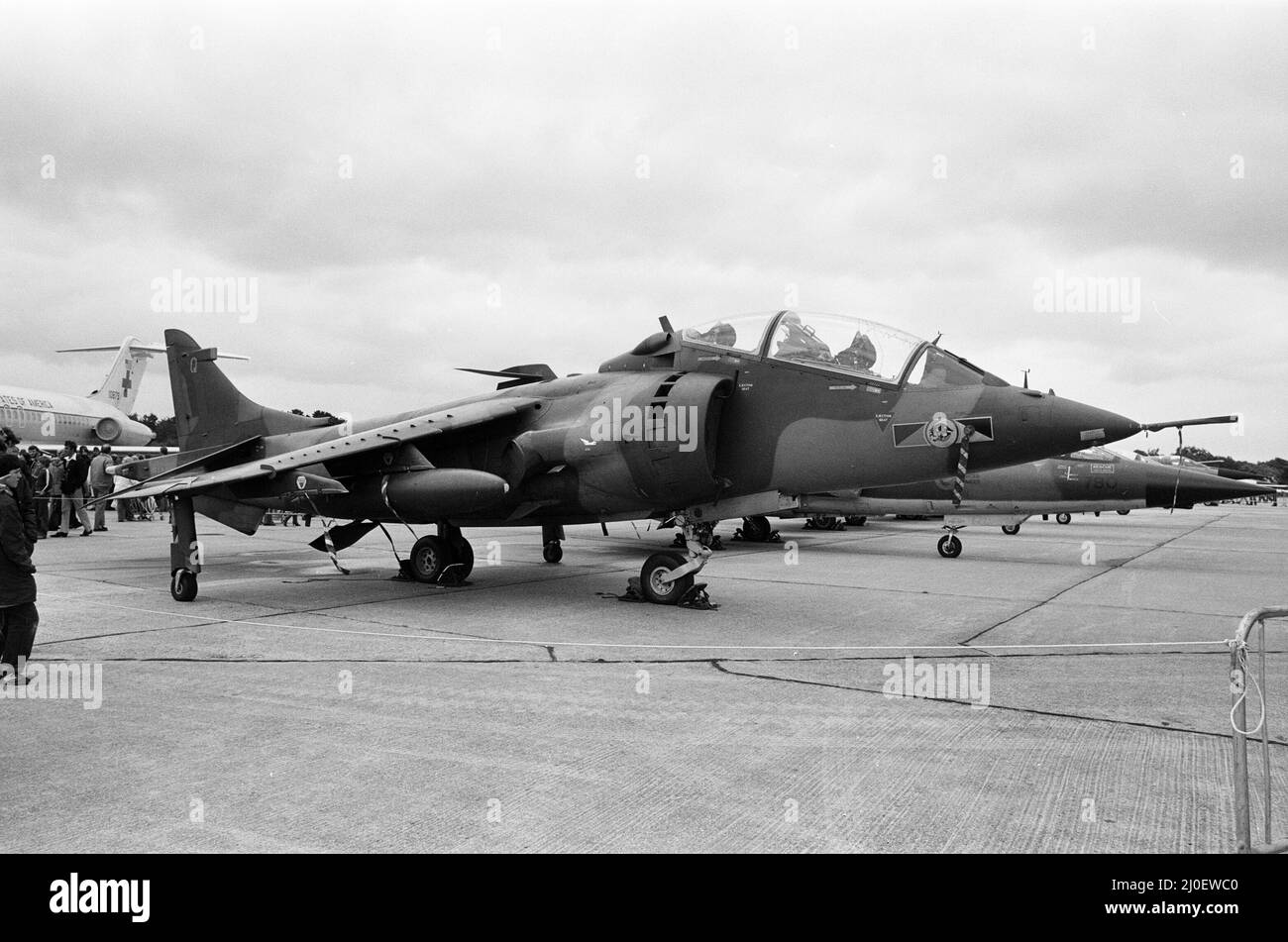 RAF Greenham Common, Air Show, Berkshire, June 1980 Stock Photo - Alamy