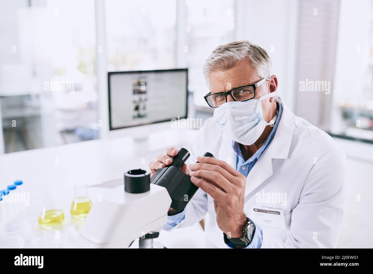 Science stimulates our natural curiosity of the world. Portrait of a ...