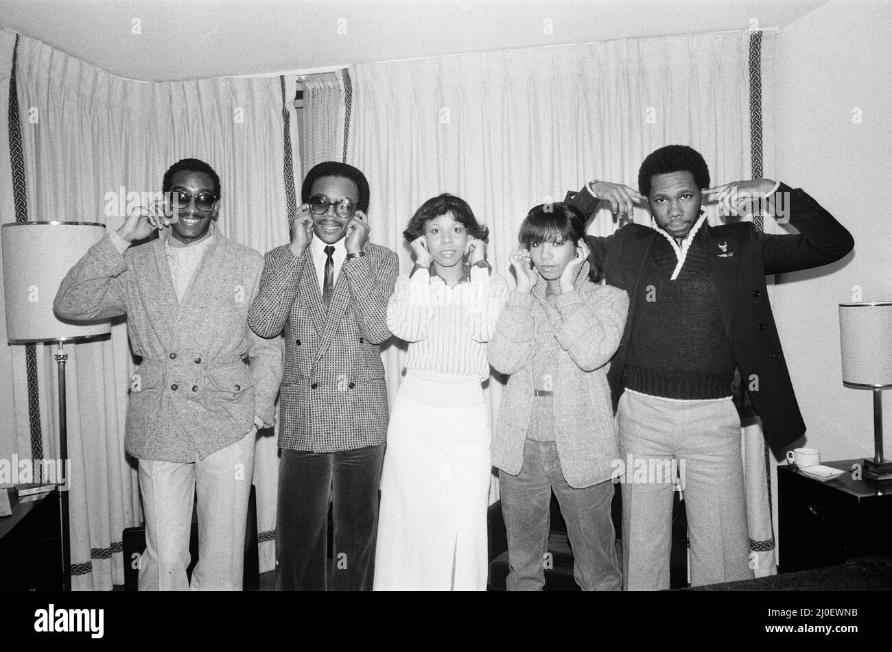 Chic, Music Group in the UK to promote their record Le Freak, currently ...