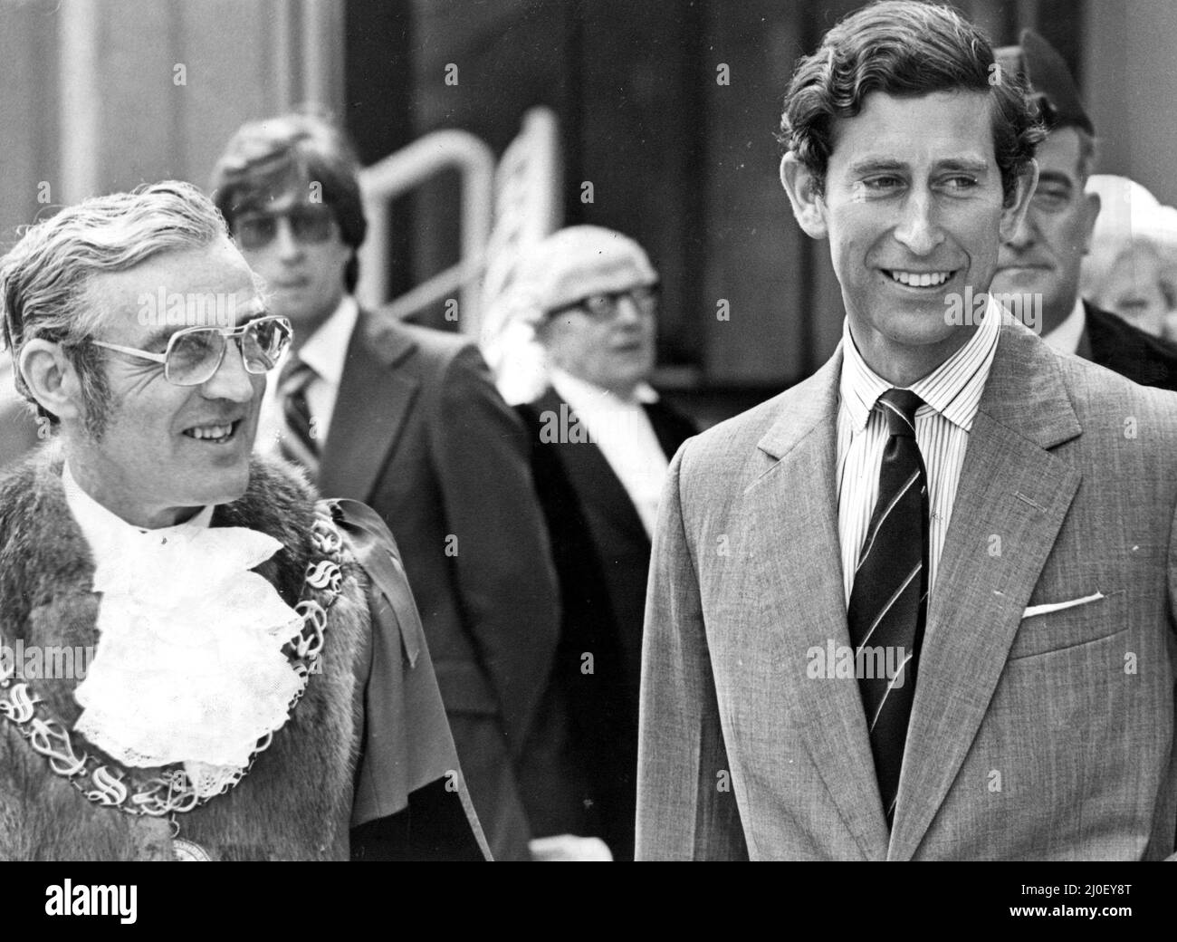 Prince of wales charles 1978 hi-res stock photography and images - Alamy