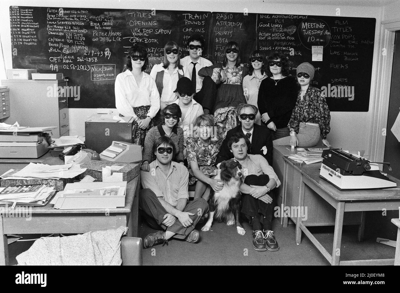 Esther Rantzen pictured in the "That's Life" offices. Esther is ...