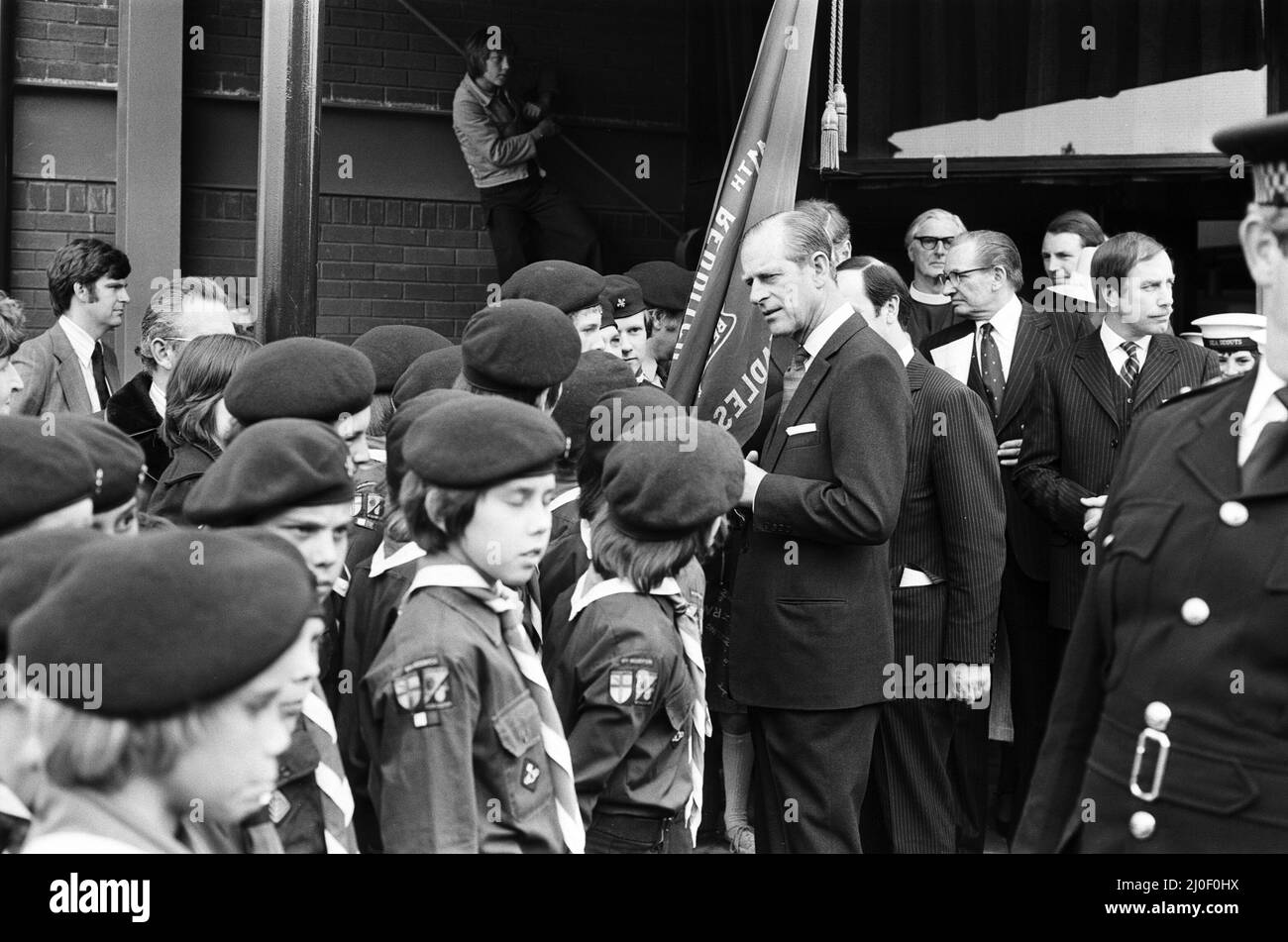 Prince Philip, Duke of Edinburgh visits the West Midlands. 4th May 1978 ...