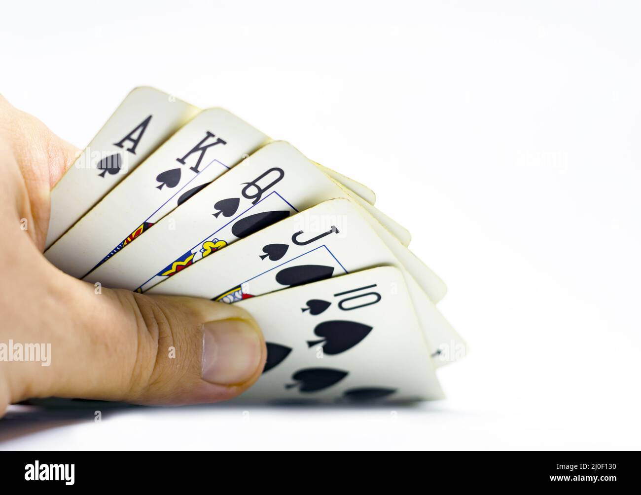Ten of spades playing card hi-res stock photography and images - Alamy