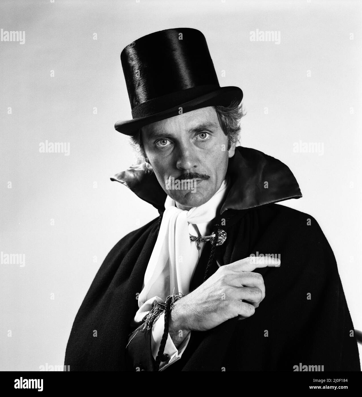 Actor Terence Stamp in his portrayal of Dracula. 27th July 1978 Stock ...