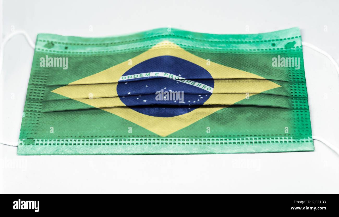 Covid flag brazil hi-res stock photography and images - Alamy