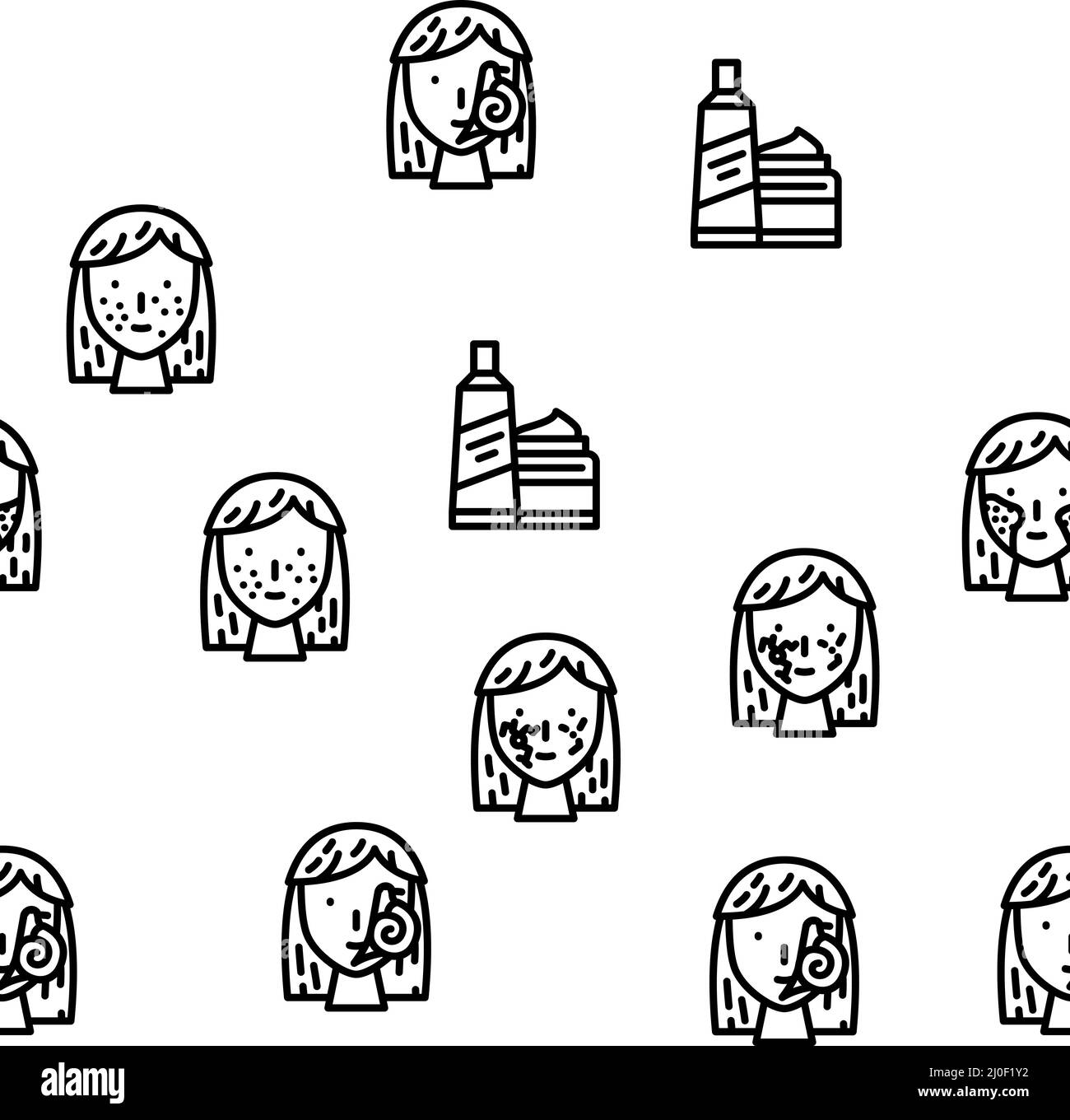 Eye massage skin care Black and White Stock Photos & Images - Alamy