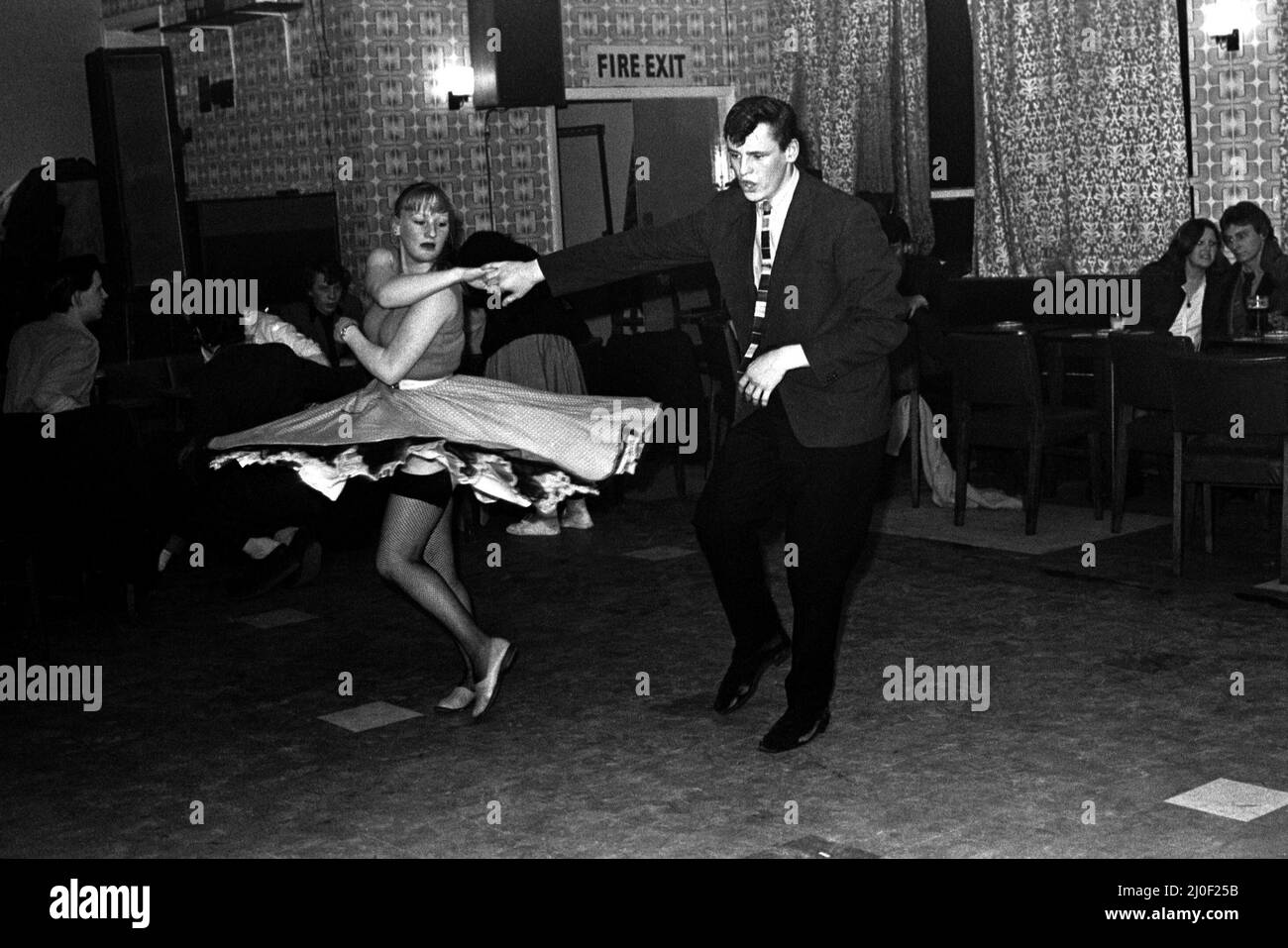 Dancing 1980 club hi-res stock photography and images - Alamy