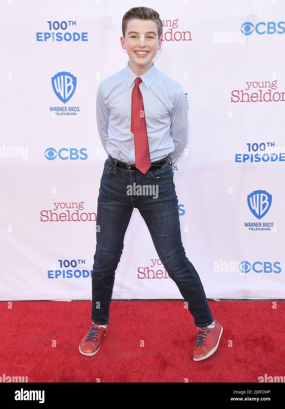 Los Angeles, USA. 18th Mar, 2022. Iain Armitage arrives at the Premiere ...