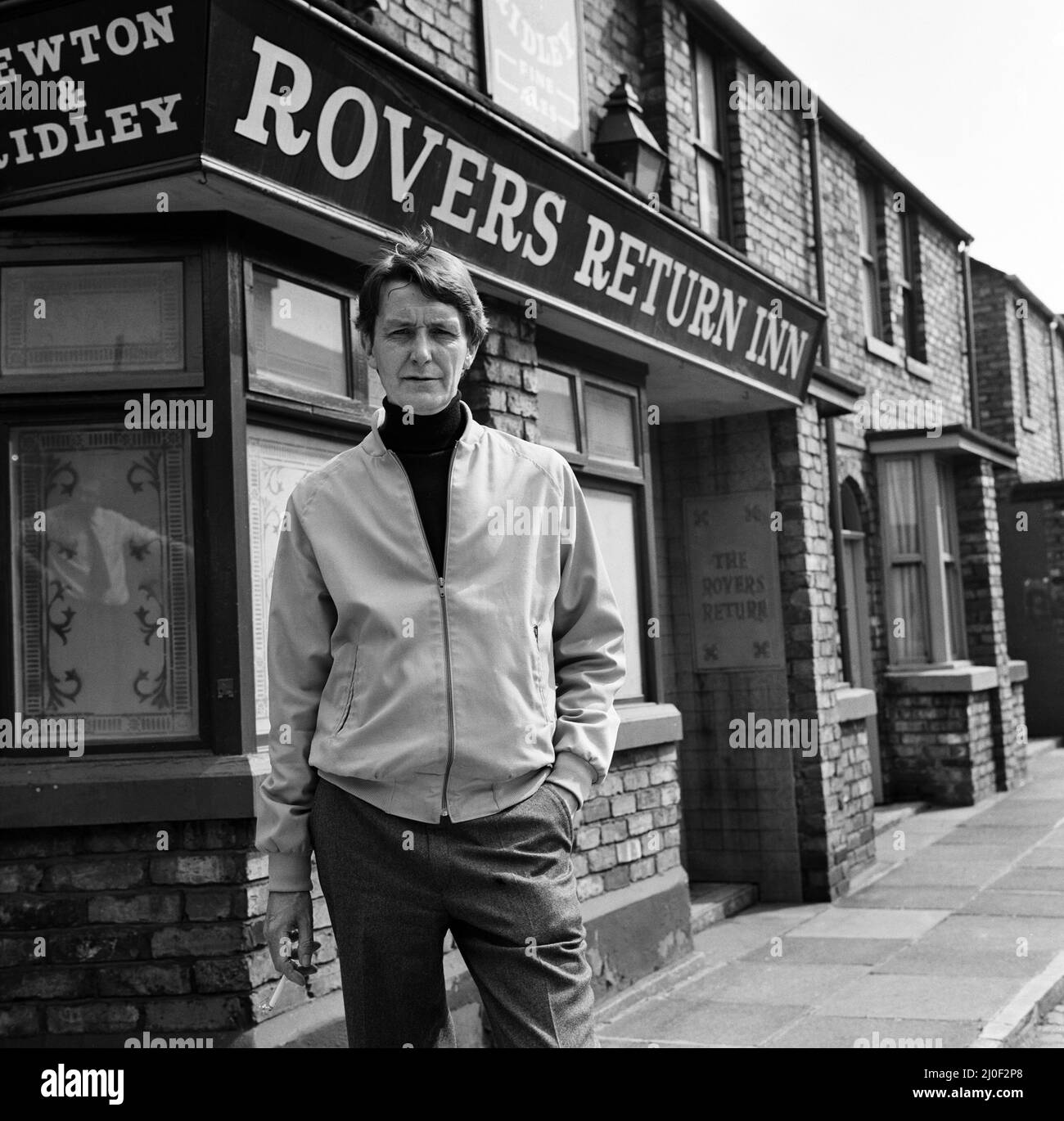 Coronation street creator and screenwriter Tony Warren. 4th June 1980 ...