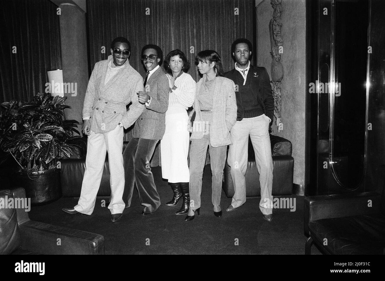 Chic, Music Group in the UK to promote their record Le Freak, currently ...