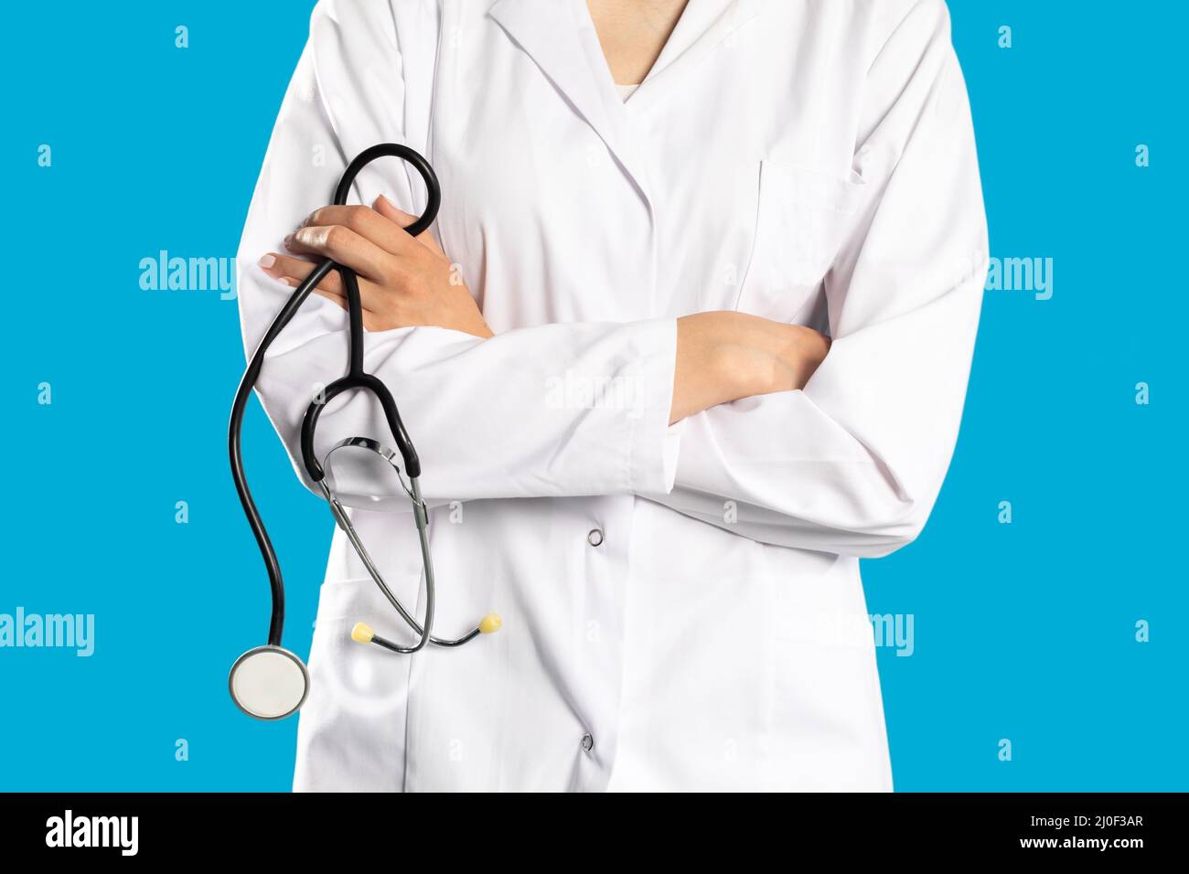 Doctor stethoscope arms hi-res stock photography and images - Alamy