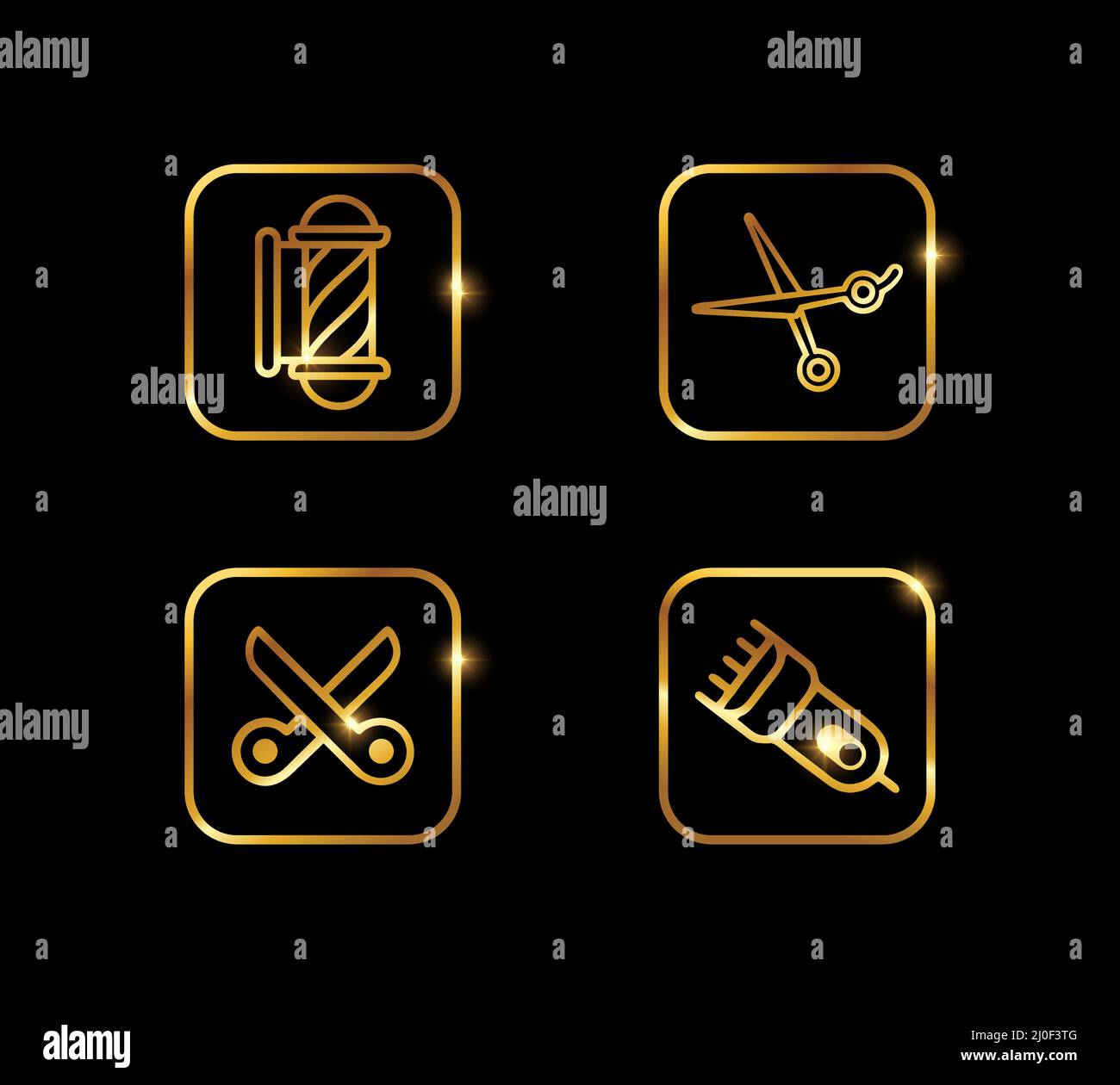 Barbershop sign vector vectors hi-res stock photography and images - Alamy