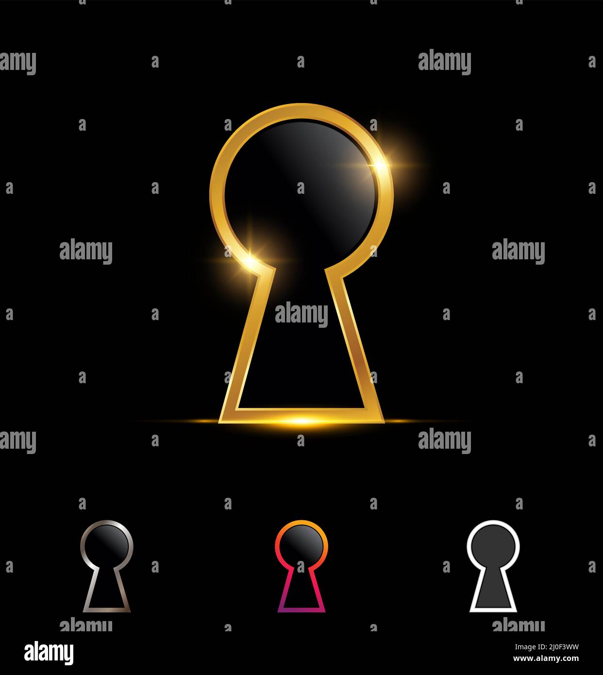 Home door hole Stock Vector Images - Alamy