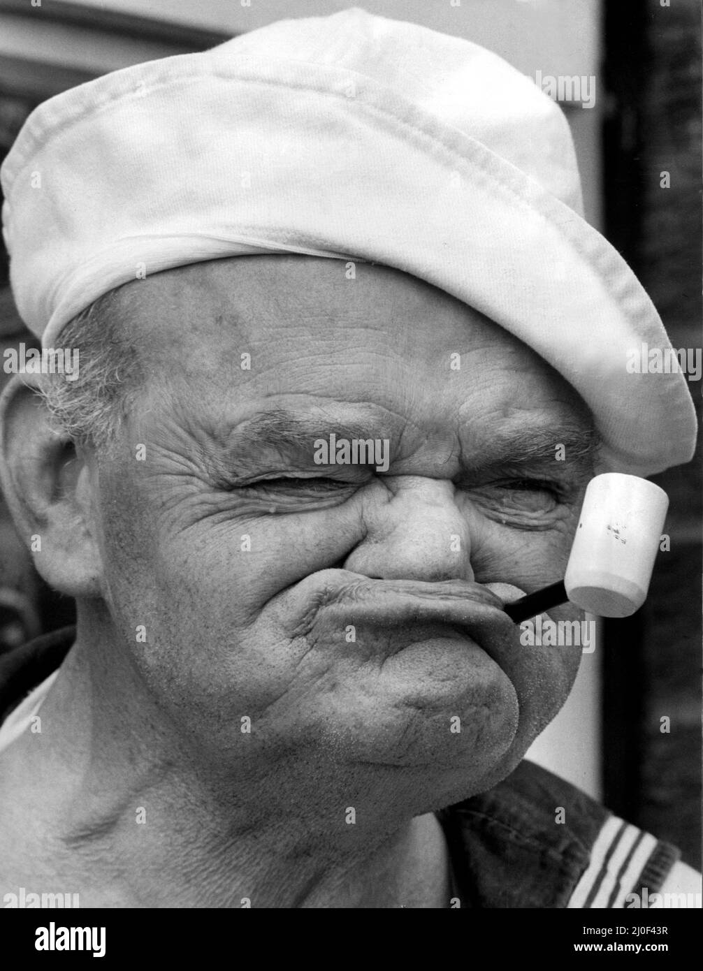 Popeye the sailor Black and White Stock Photos & Images - Alamy