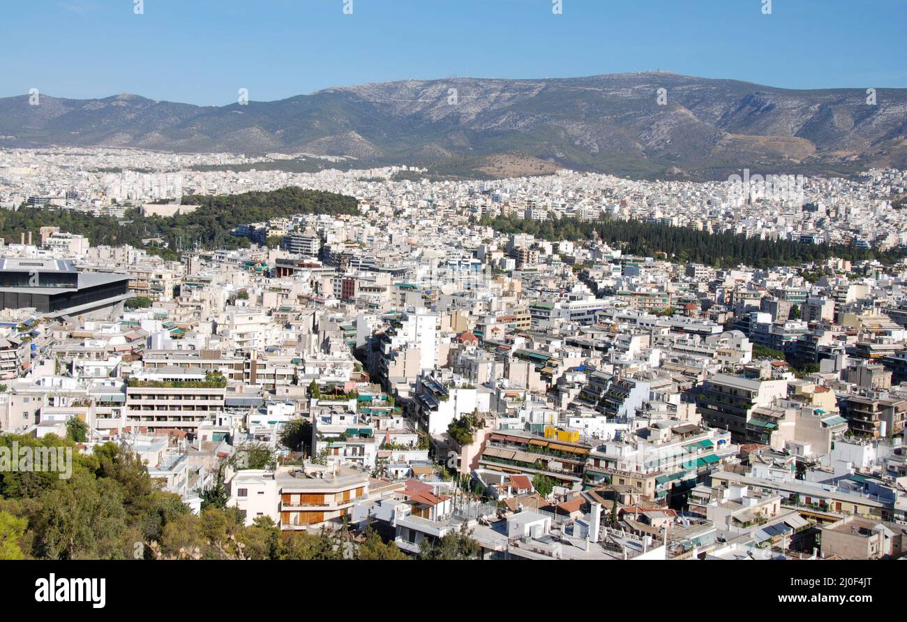 City scene athens hi-res stock photography and images - Alamy