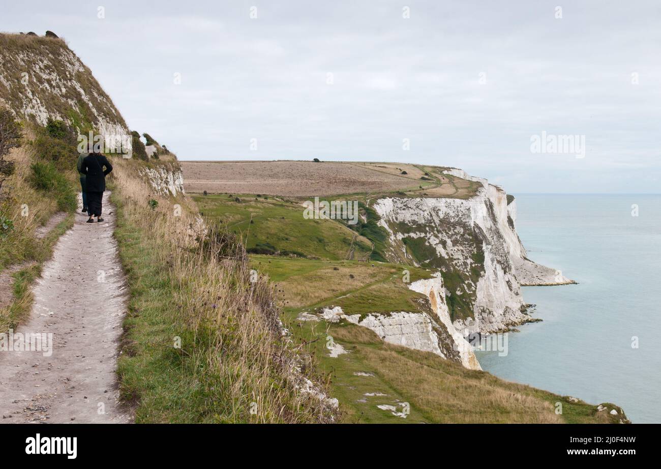 White Cliffs of Dover Kent United Kingdom Stock Photo - Alamy