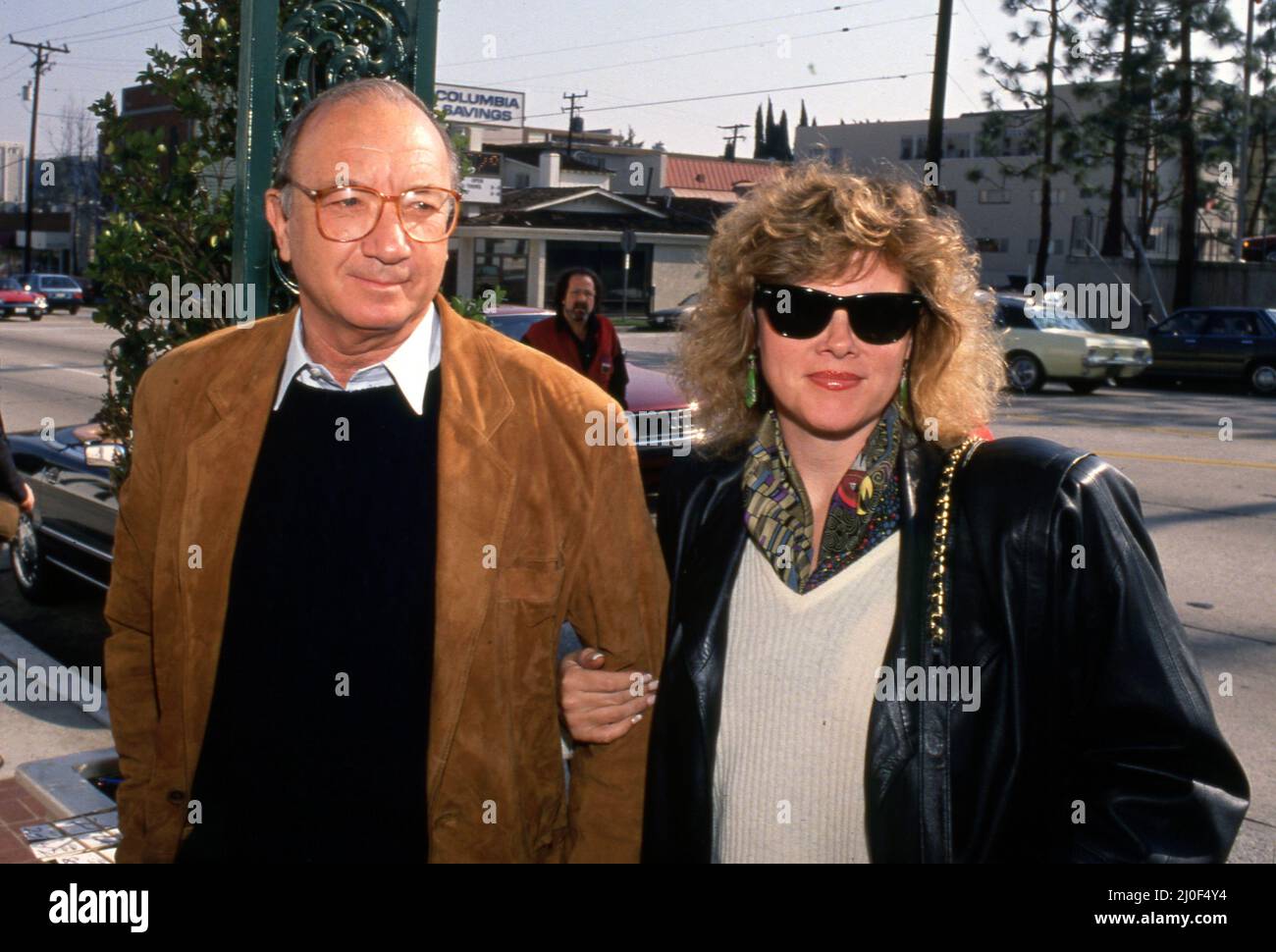 Neil Simon and wife Circa 1980's Credit: Ralph Dominguez/MediaPunch Stock Photo - Alamy