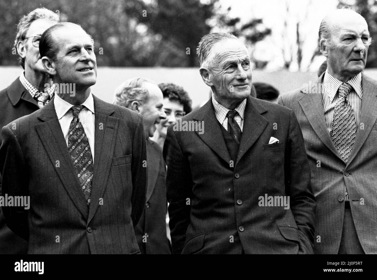 Prince Philip, Duke of Edinburgh visits Paignton Zoo, Devon. 9th March ...