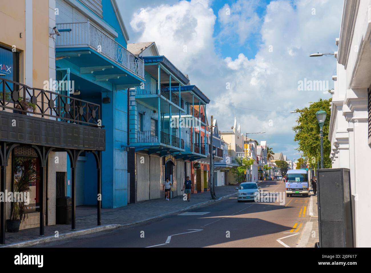 Nassau Arcade in a historic commercial building on Bay Street in ...